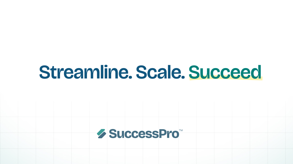 SuccessPro - The first-ever vertical SaaS platform designed for tech ...